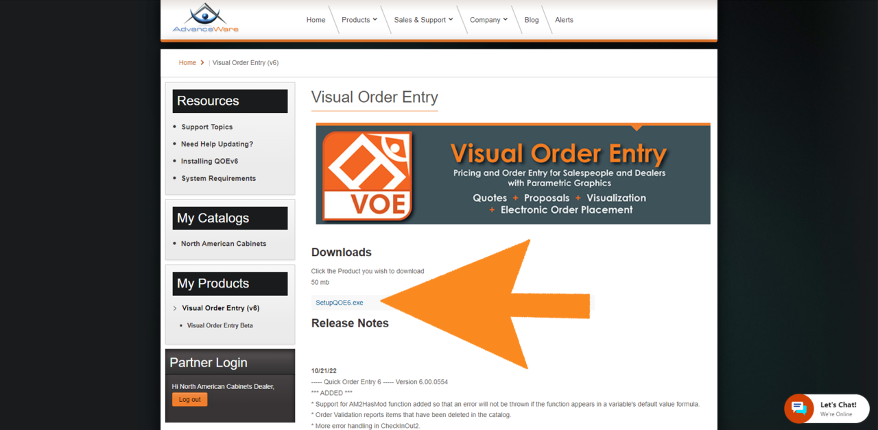 AdvanceWare DOWNLOAD QOE - NAC
