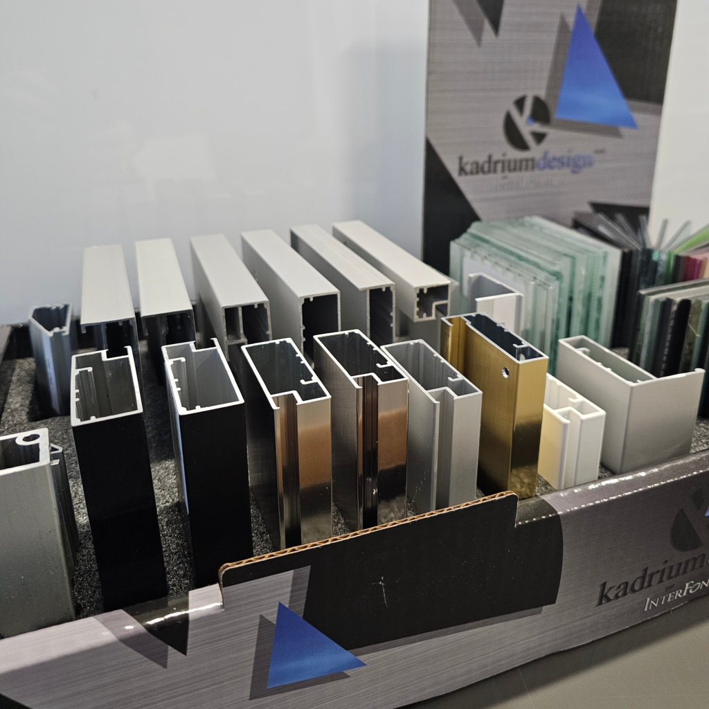 METAL FRAME & GLASS DOOR SAMPLES - NAC